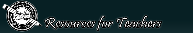 Header – For the Teachers